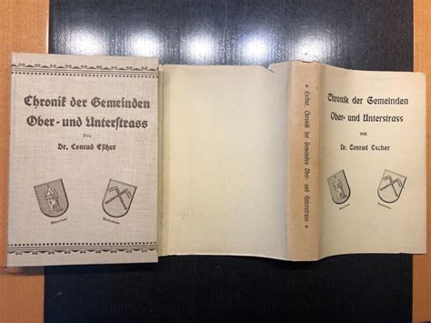 Chronik der Gemeinden Ober und Unterstrass Zürich 1915 Kaufen auf