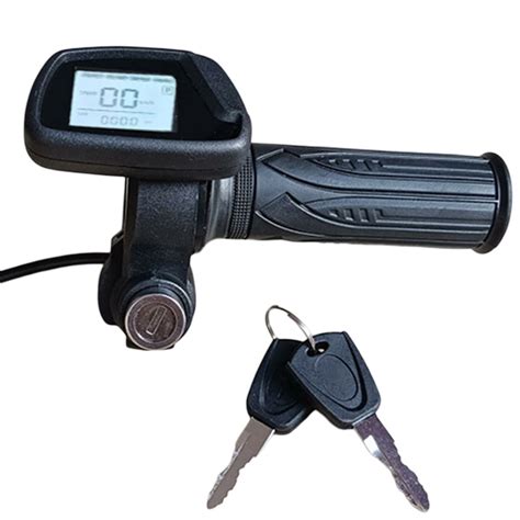 36v Electric Bike Ebike Scooter 5pin Hall Throttle Lcd Display Electric