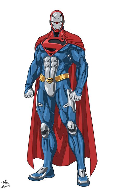 Superman Anti Kryptonite Suit Commission By Phil Cho On Deviantart