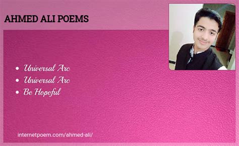 Ahmed Ali Poems