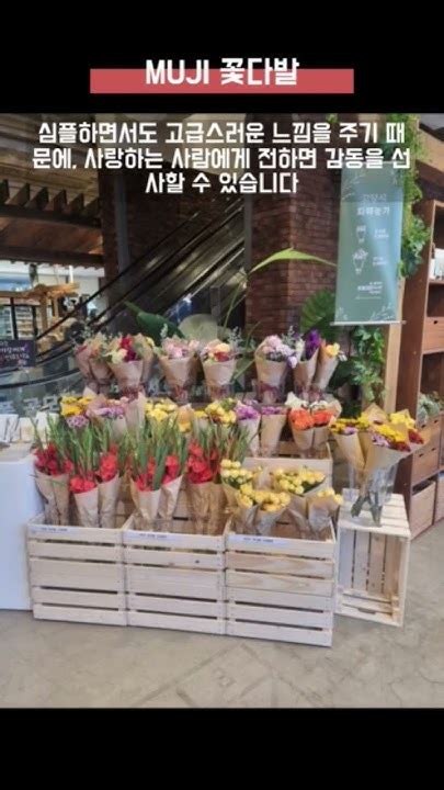 Muji 꽃다발로 특별한 날을 기념 Muji꽃다발 기념일선물 꽃다발추천 Muji선물 홈데코 꽃다발포장 Diy꽃다발 간단한포장 꽃다발아이디어 사랑하는사람에게