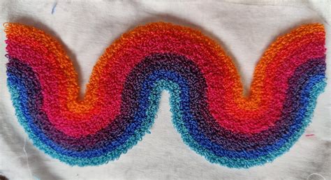 Verner Panton Wave Tufting Piece R Retrofuturism