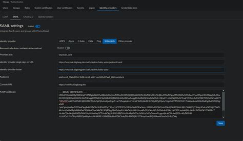 keycloak integration big bang docs