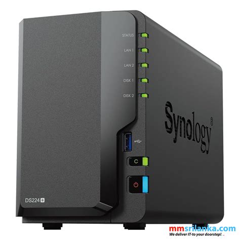 Synology DiskStation DS224 2 Bay NAS Enclosure