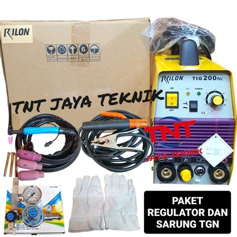 Jual Mesin Las Argon Rilon Tig 200 A Trafo Las Argon Rilon Tig 200a