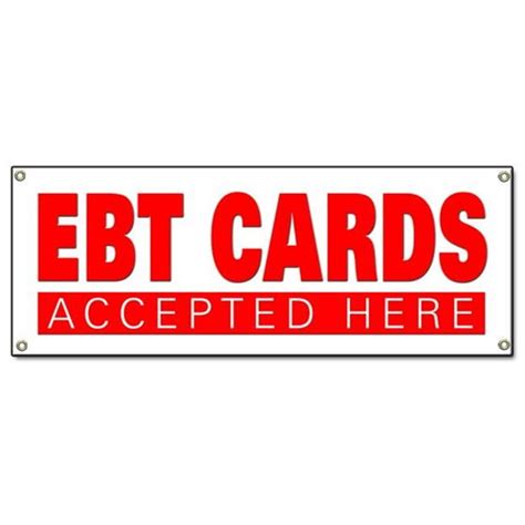 Signmission B Ebt Cards 18 X 48 In Ebt Cards Banner Sign Walmart Canada