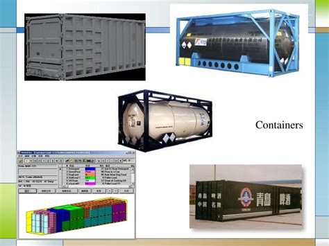 PPT CONTAINER TRANSPORTATION PowerPoint Presentation Free Download ID