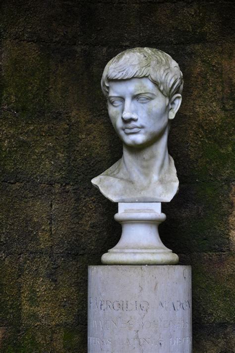 Virgil Bust In Naples Roman Sculpture Roman Statue Ancient