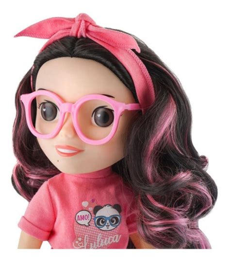 Boneca Luluca Com Som 40 Cm Estrela