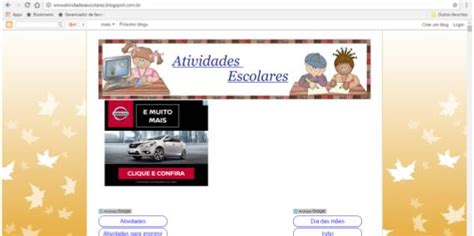 Blog Oferece Atividades Escolares Prontas Para Imprimir Educarr