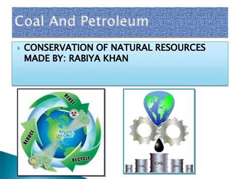 Coal And Petroleum