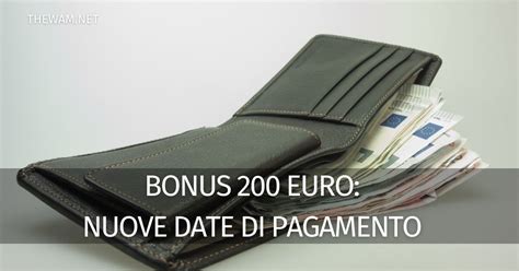 Bonus 200 Euro Nuove Date Per Disoccupati