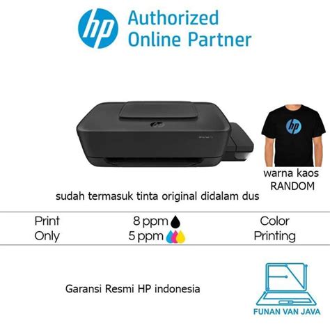 Jual Printer Hp Ink Tank Print Only Di Seller Funan Van Java Official Store Funan Van