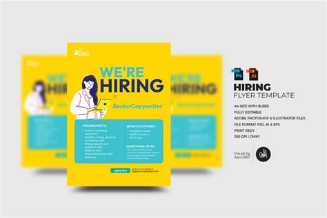 Hiring Flyer Template 3052298
