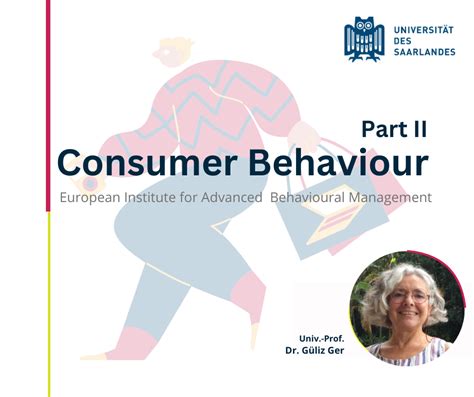 Consumer Behaviour Part Ii The European Institute For Advanced