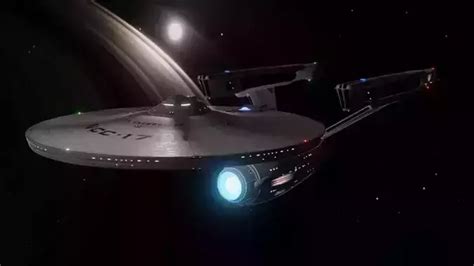 3d Model Refit Constitution Class Uss Enterprise Vr Ar Low Poly