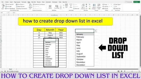 Excel Drop Down List Dropdownlist Datavalidation Excel