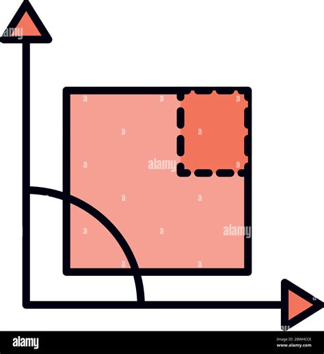 Math Education School Science Angle Square Line And Fill Style Icon