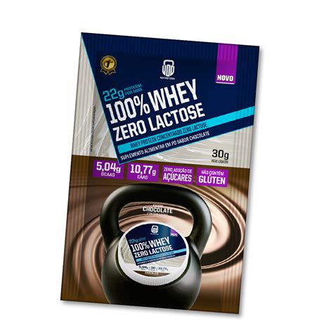 SACHÊ WHEY PROTEIN 100 CONCENTRADO ZERO LACTOSE 30G WOD NUTRITION