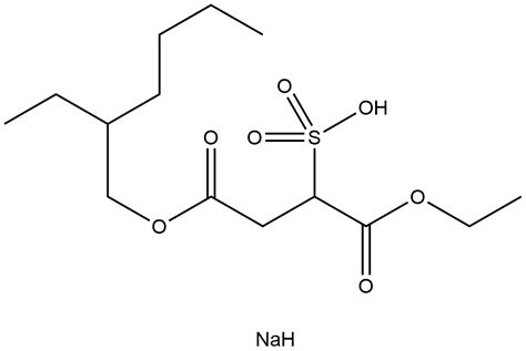 Cas2575516 71 9 Butanedioic Acid 2 Sulfo 1 Ethyl 4 2 Ethylhexyl Ester Sodium Salt 11