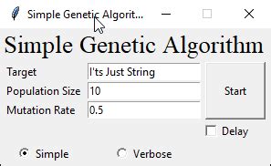 GitHub Sagungt Simple Genetic Algorithm Gui Simple Genetic Algorithm Using Pyton And Tkinter