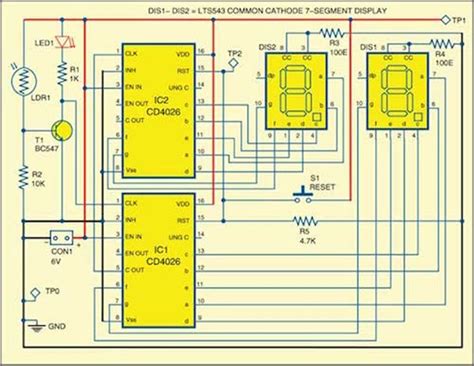 Simple Counter Circuit Diagram