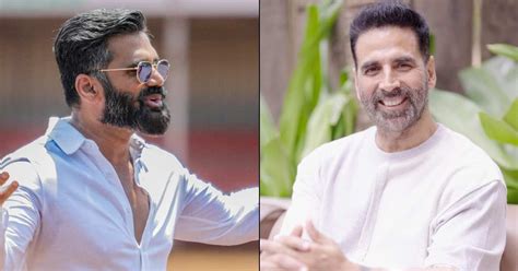 Suniel Shetty Answers If He Feels Pressure Of Akshay Kumars Success