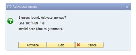 Sap Cds Hints Annotation And Its Application In Abap Sap Community
