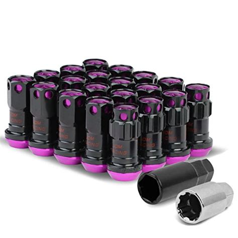 M12 X 125 Closed End 16pc Aluminum Alloy Wheel Lug Nuts 4 X Lock Nut
