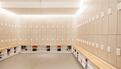 Industrial Locker Room Design