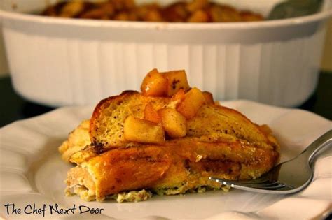 Overnight Apple Pie French Toast Bake Cooked Breakfast Breakfast