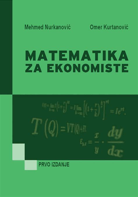 Matematika Za Ekonomiste Beleške Od Matematika Docsity