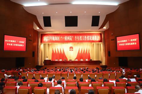 区人大常委会召开2023年“一府两院”半年度工作情况通报会