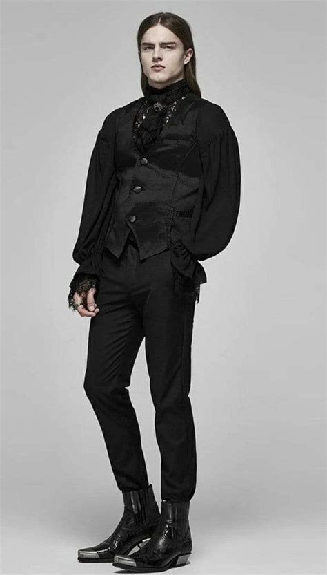Pin By Cindy Barton On Character Inspiration Gothic Fashion Men
