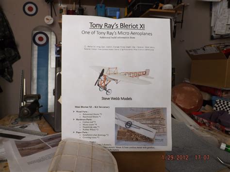 Bleriot X1 Traditional Kits Rcmande Home Of Model Flying Forums