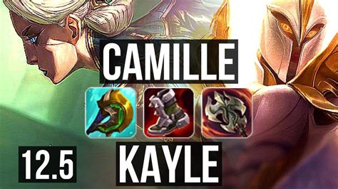 Camille Vs Kayle Top 7 Solo Kills Rank 9 Camille 1646
