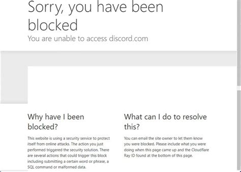 How To Fix The Sorry You Have Been Blocked On Discord Error Aspartin