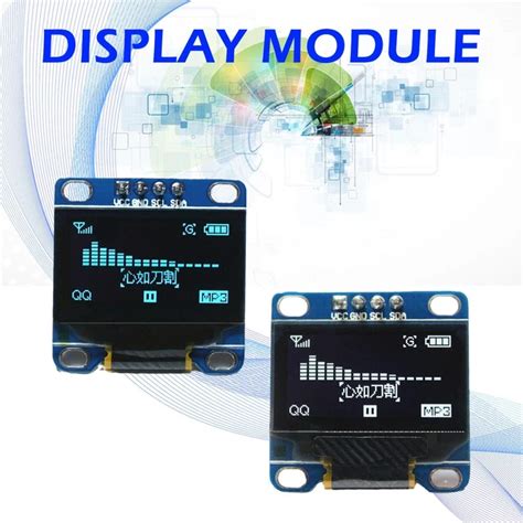 0 96and Oled Ssd1306 I2c Iic Spi Serial 128x64 Lcd Display Blau Gelb Lcd Q8y1 3 88 Picclick Ca