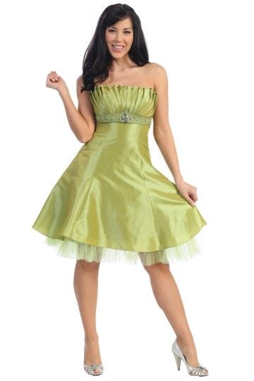 Robe de soirée verte courte pas cher Robedesoireecourte fr