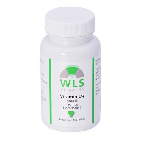 Vitamin D3 5000 IE, WLS Products