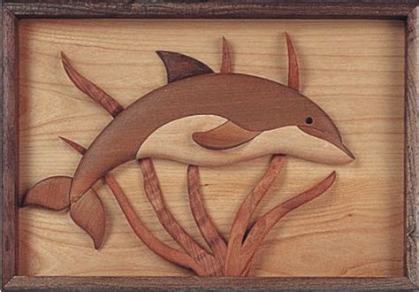 1 Beginner S Intarsia Project Pattern The Playing Dolphin Paper