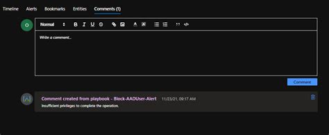 Azure Playbook Blockaaduser Alert · Issue 3522 · Azureazure