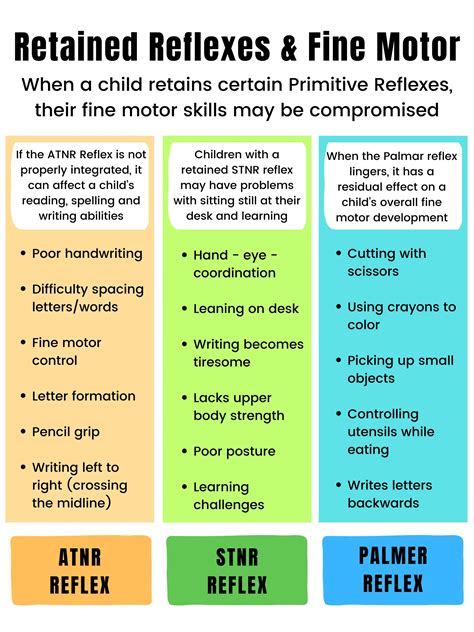 Retained Reflexes And Visual Motor Poster Integrated Learning Strategies