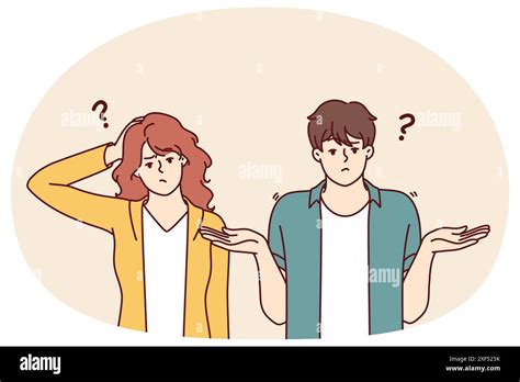 Misunderstanding What Is Happening Stock Vector Images Alamy