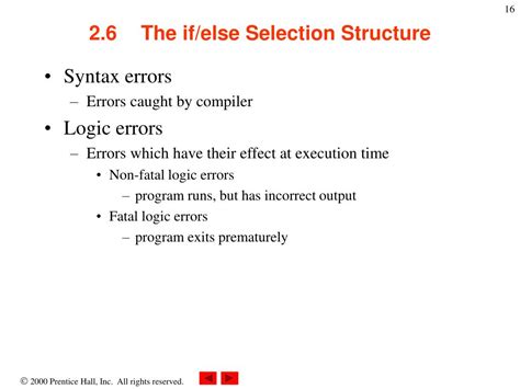 Ppt Chapter 2 Control Structures Powerpoint Presentation Free