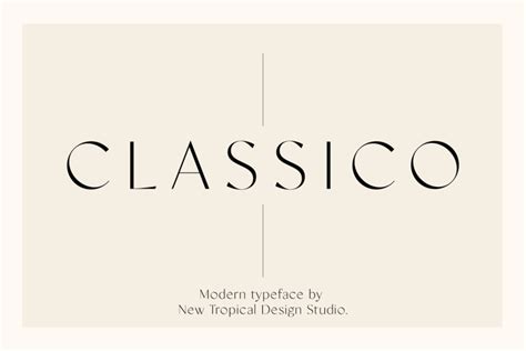 Classico Font Fonts Hut