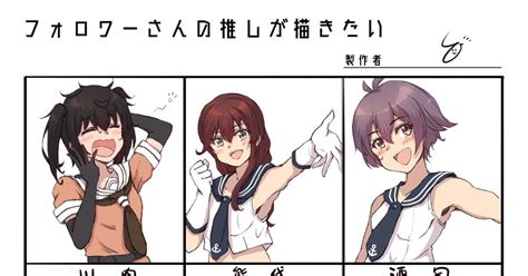 艦隊これくしょん Twitter企画 Ld＠zc32sのイラスト Pixiv