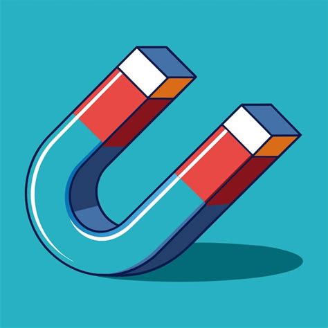 Premium Vector U Shaped Magnet Icon