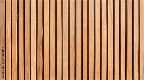 Wall Made Of Wooden Panels Vertical Wooden Slats For Facade Cladding