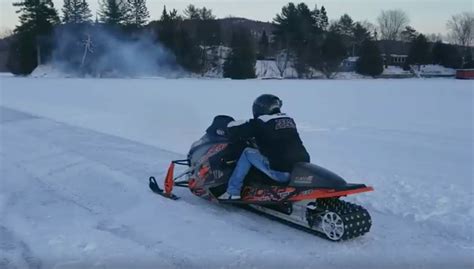 Fast Snowmobile 0 60mph In 1 1 Seconds Video